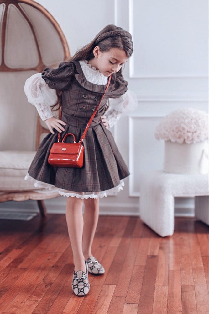 Blair Estate Tweed Top and Skirt Set – Petite Maison Kids