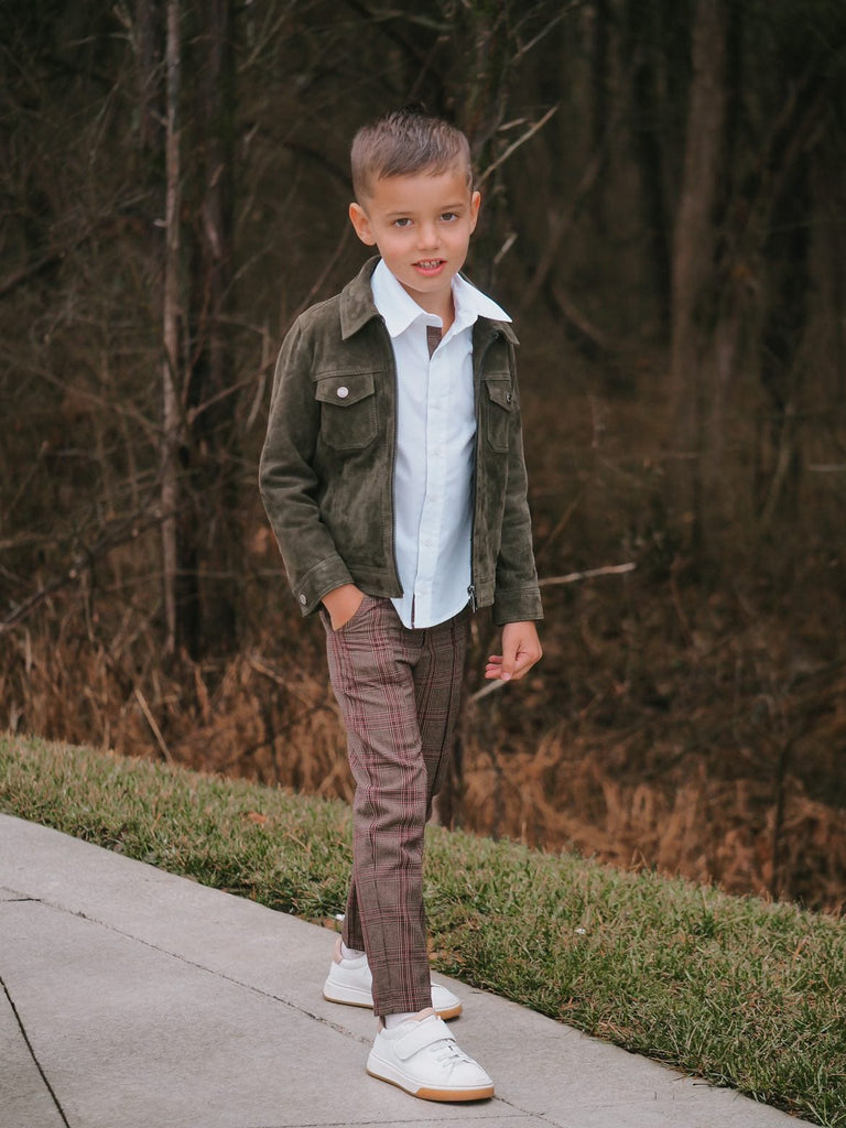 Blair Estate Tweed Shirt and Pants Set – Petite Maison Kids