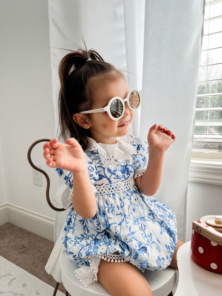Jaylin Linen Romper – Petite Maison Kids