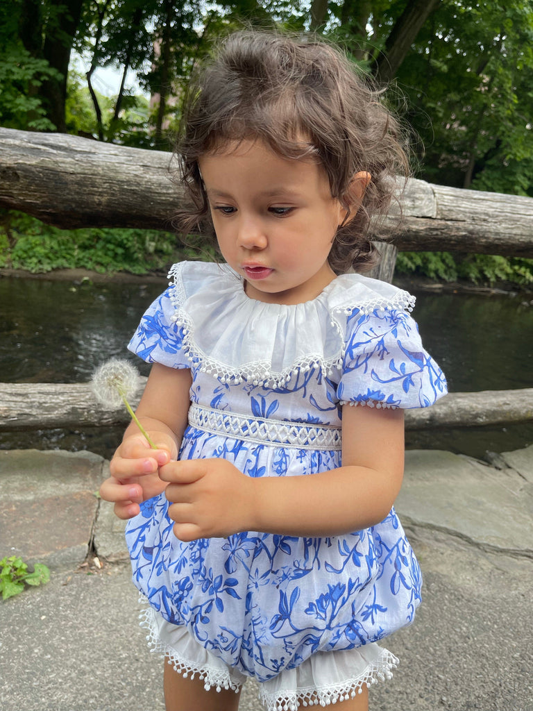 Jaylin Linen Romper – Petite Maison Kids