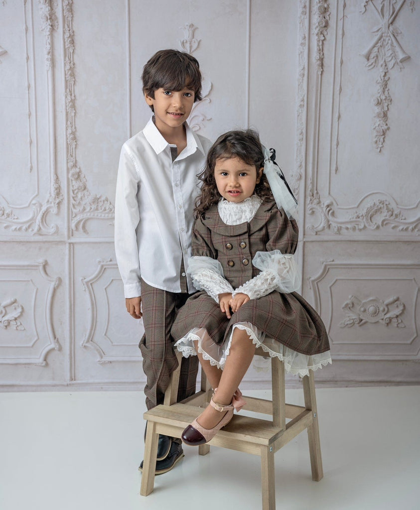 Blair Estate Tweed Top and Skirt Set – Petite Maison Kids