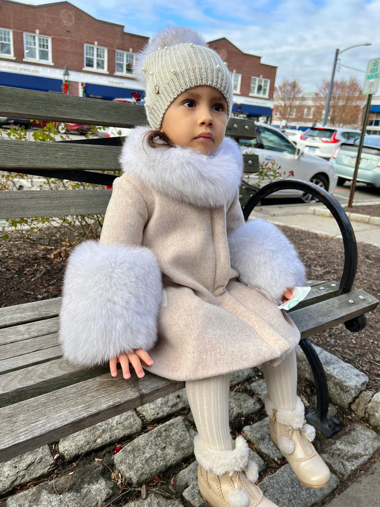 Pearl Angora Kids Hat – Petite Maison Kids