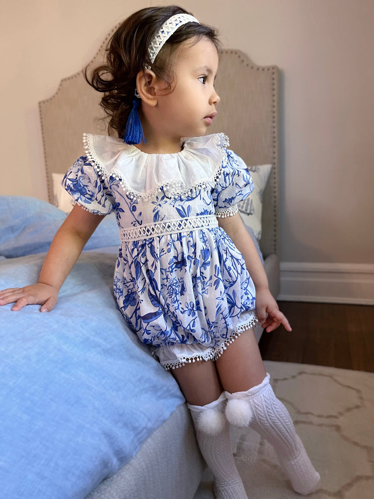 Jaylin Linen Romper – Petite Maison Kids